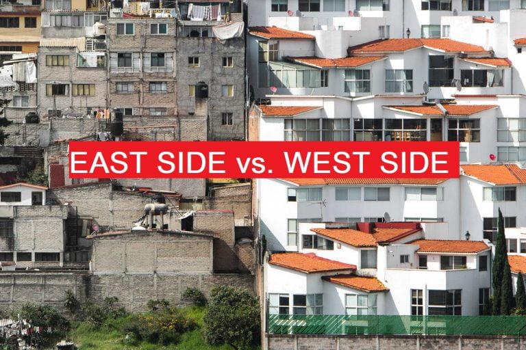 Digital Evolution and Why East Sides of Cities are Poorer