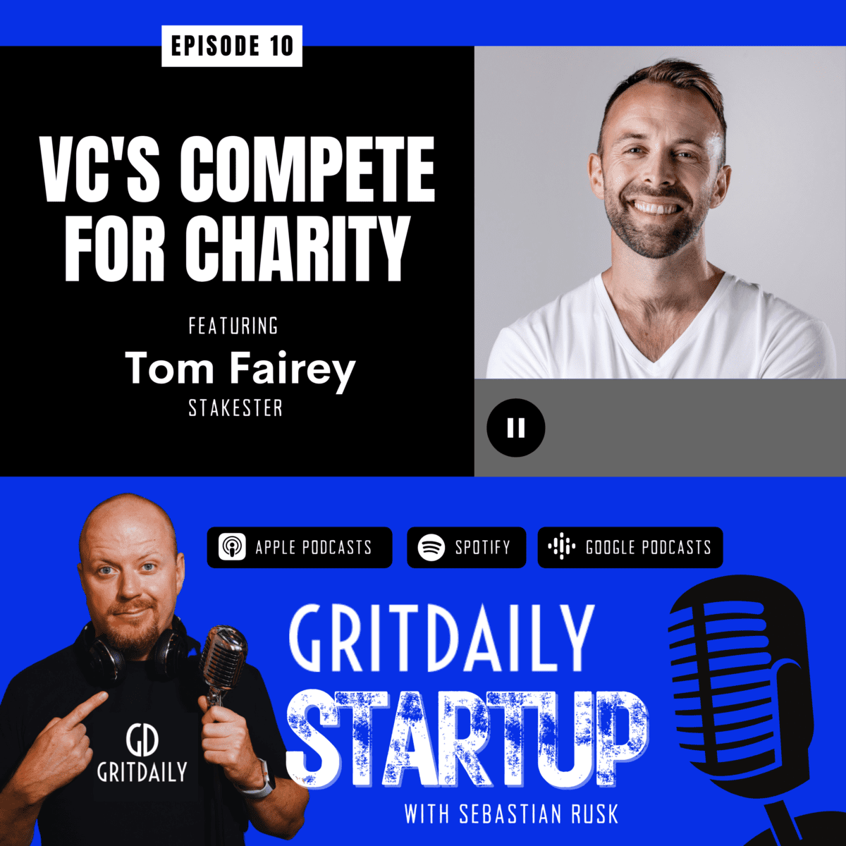 Tom Fairey, CEO of Stakester: VC's Compete in the 'The Golden Gilet' to ...