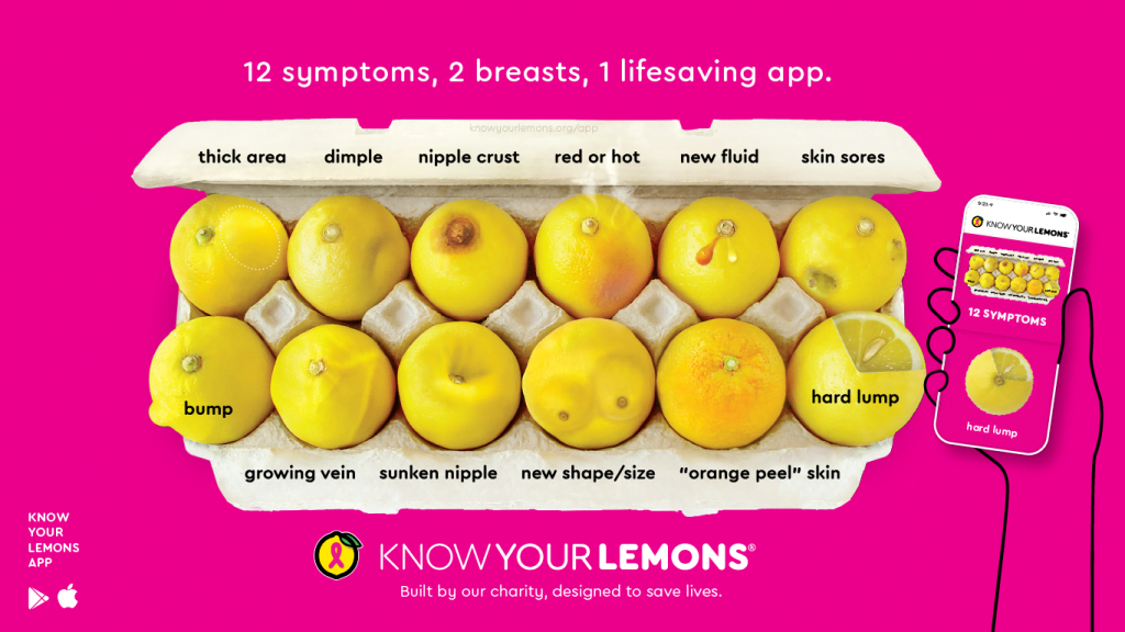 Breast Cancer Awareness Month: Meet Know Your Lemons, the ONLY Charity ...