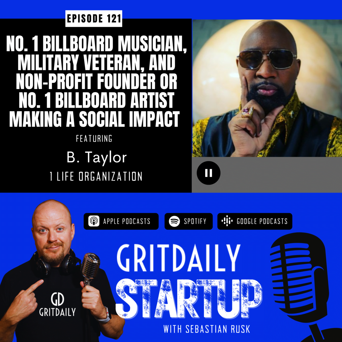 B. Taylor, Founder and Chief Executive Officer of 1 Life Organization ...