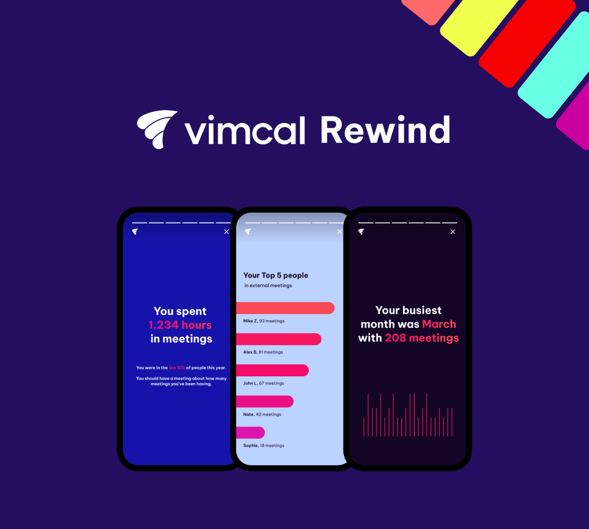 Vimcal, the World’s Fastest Calendar, Launches “Rewind” to Help Users ...