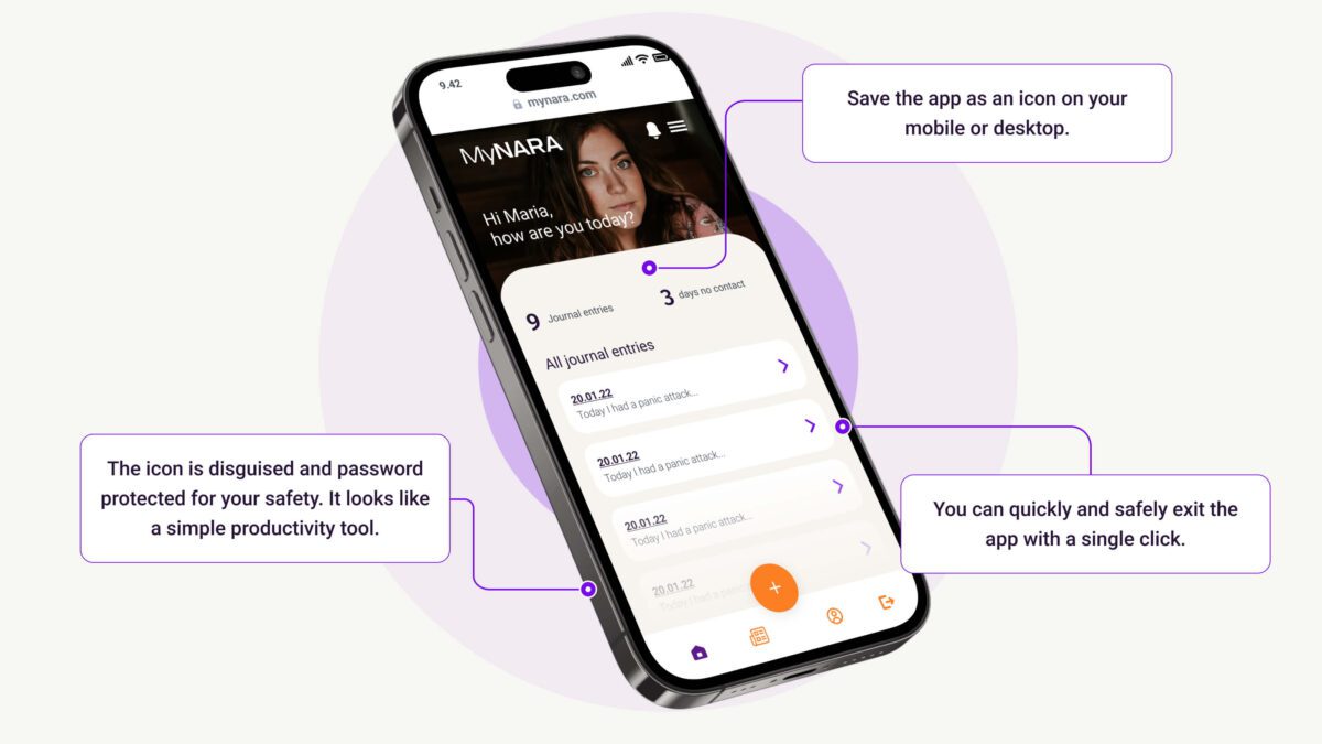 MyNARA, the Groundbreaking New App for Domestic Abuse Victims - Grit ...
