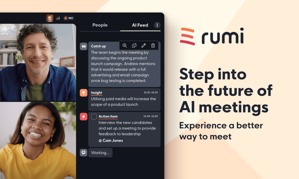Rumi's AI-Powered Platform Takes on Video-Conferencing Titans - Grit ...