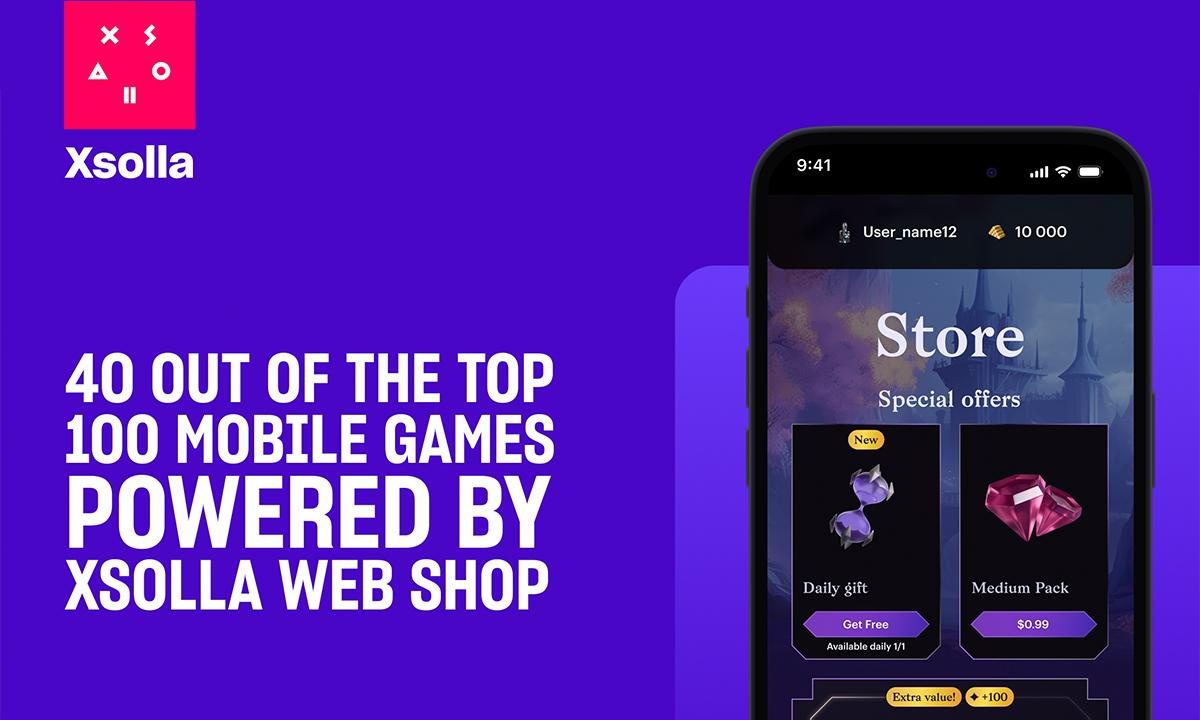 Xsolla Powers Web Shop Launches For 40 Of The Top 100 Mobile Games ...