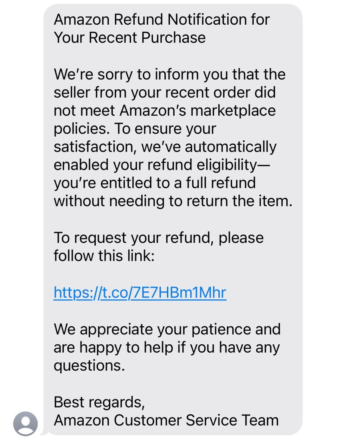 Got an Amazon Refund Text? Don’t Click, It’s the Latest Scam - Grit ...