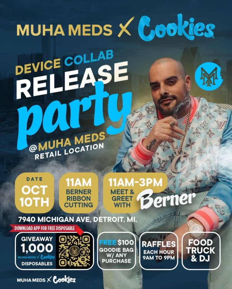Muha Meds and Cookies Drop the Ultimate Collab: A 2G Cookie-Shaped Vape ...